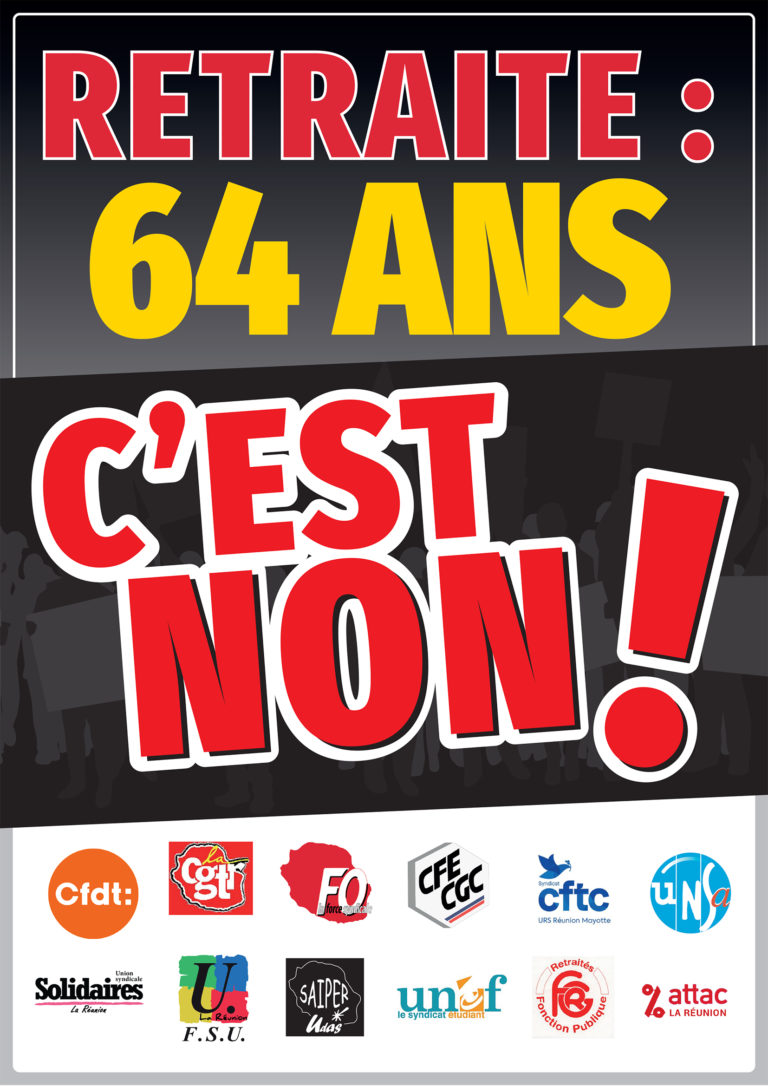 Retraite : 64 ans, c’est NON ! | SAIPER Retraite : 64 ans, c’est NON ! | SAIPER